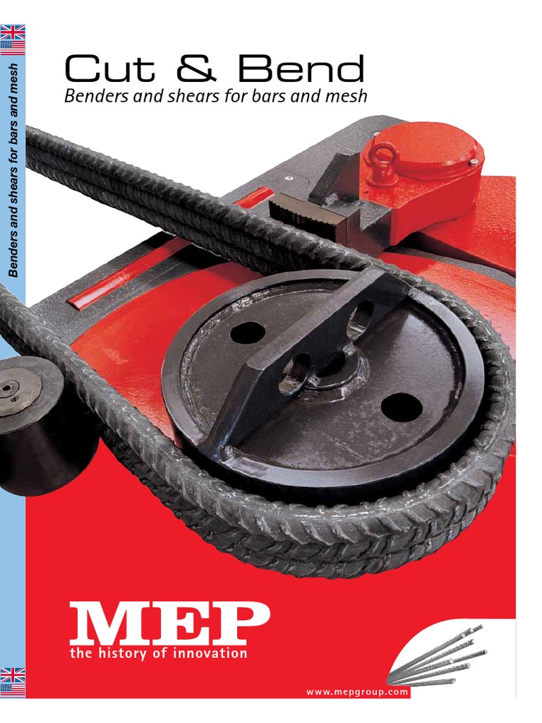 Cut & Bend: Benders and Shears For Bars and Mesh | PDF | Gear ...