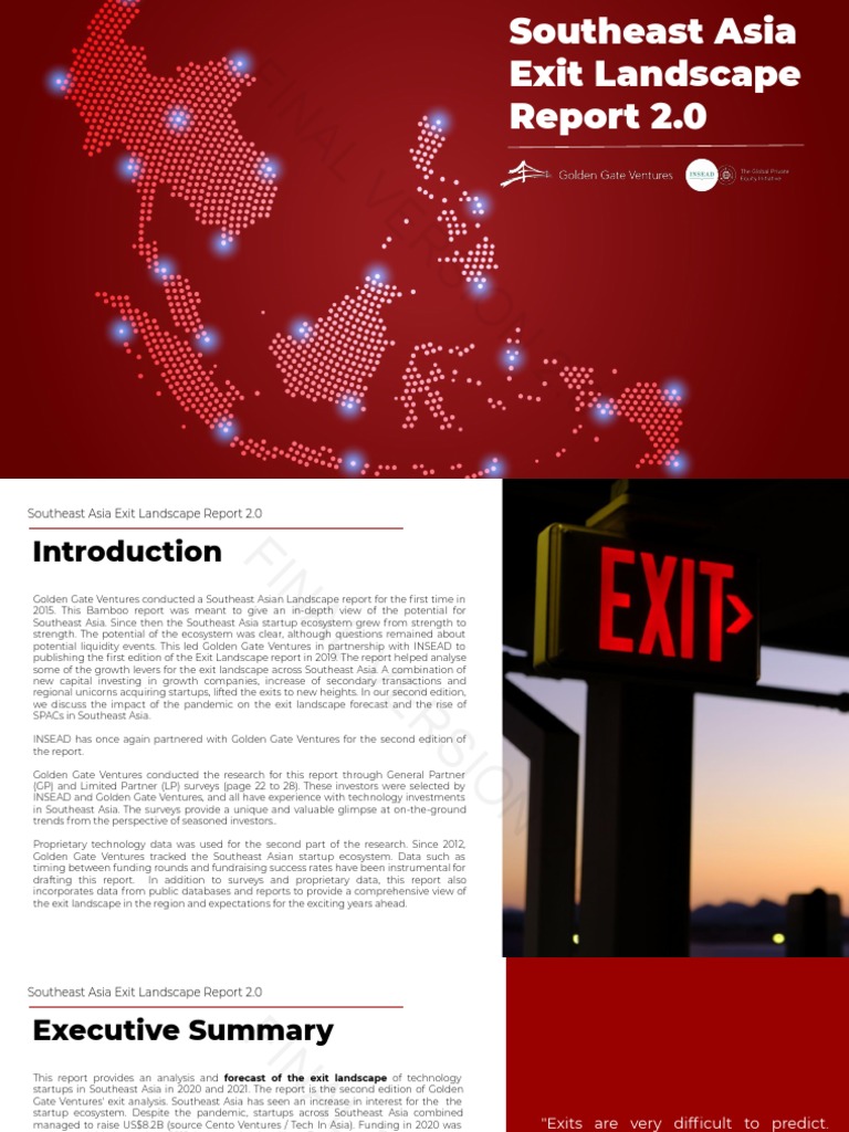 Southeast Asia Exit Landscape v2 | Download Free PDF | Corporate ...