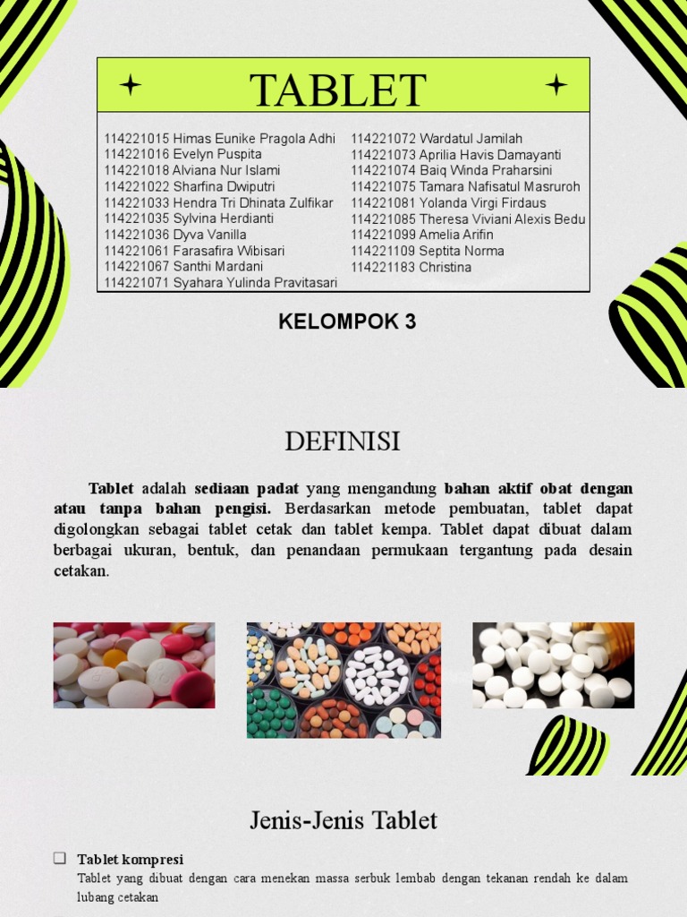 CND Tablet - Kelompok 3 | PDF