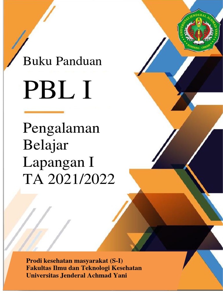 Buku Panduan PBL I 2021 | PDF | Karier & Perkembangan | Ilmu Sosial