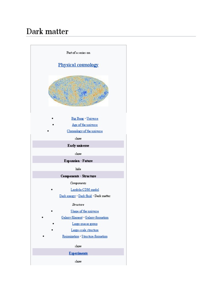 Dark Matter Explained - What is Dark Matter and its Role in the ...