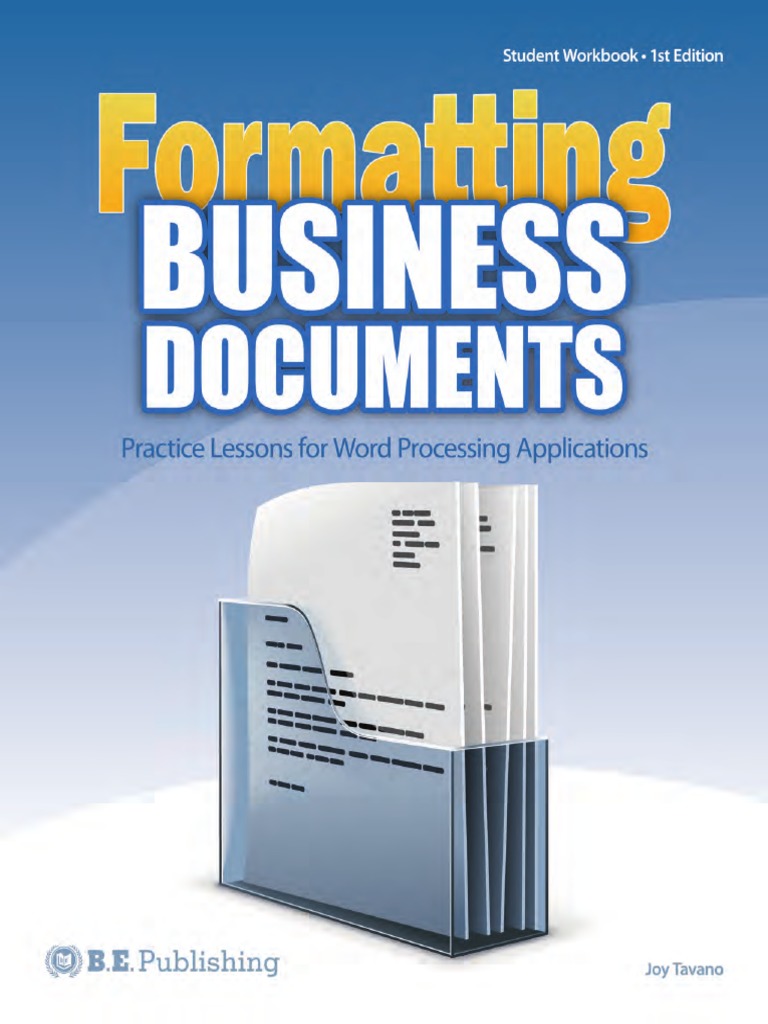 Formatting Business Docs Look Inside Preview | PDF | Books | Document