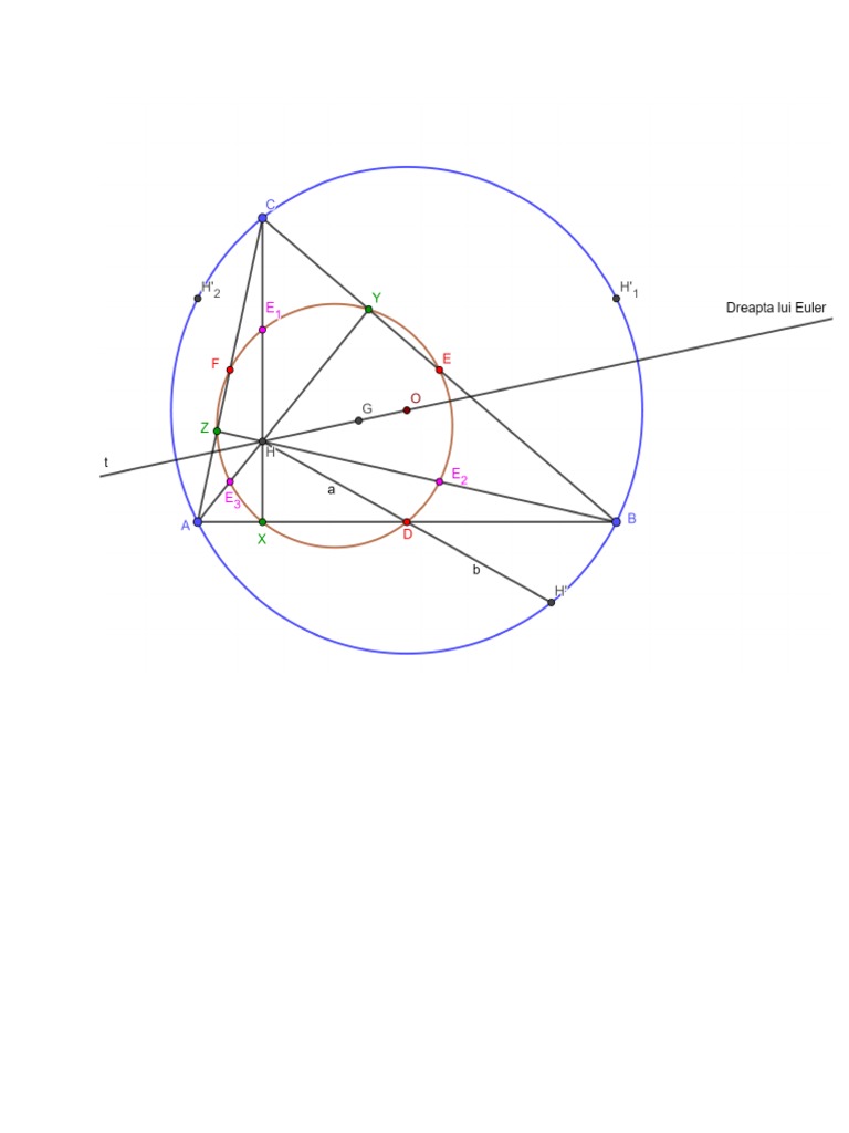 Cercul Lui Euler - Desen | PDF