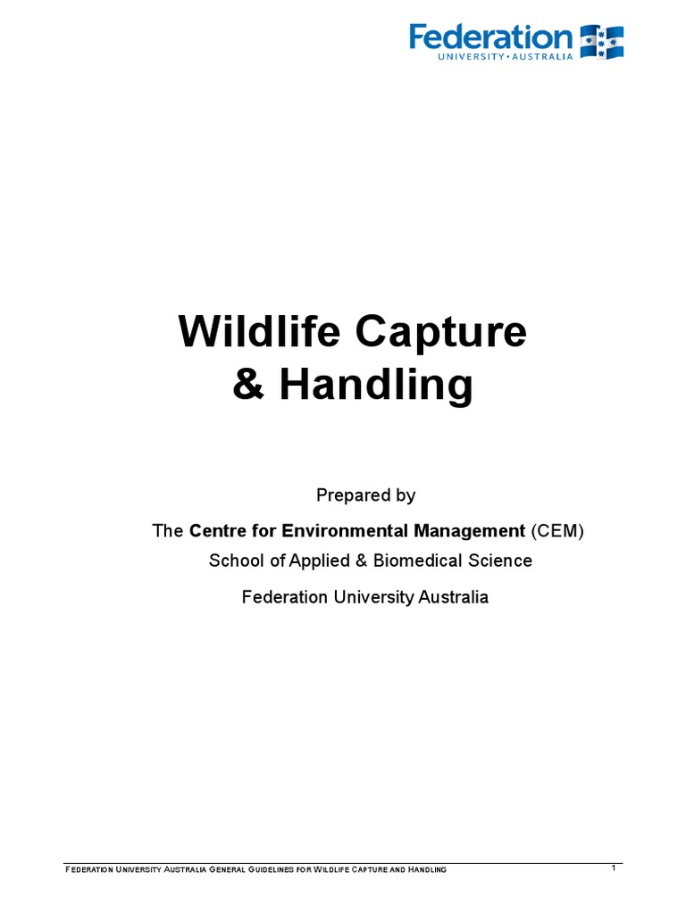 Wildlife Capture & Handling | PDF | Birds | Predation