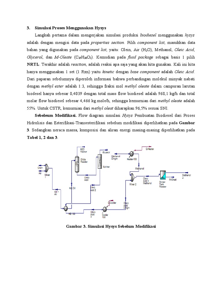 Simulasi Proses Menggunakan Hysys | PDF