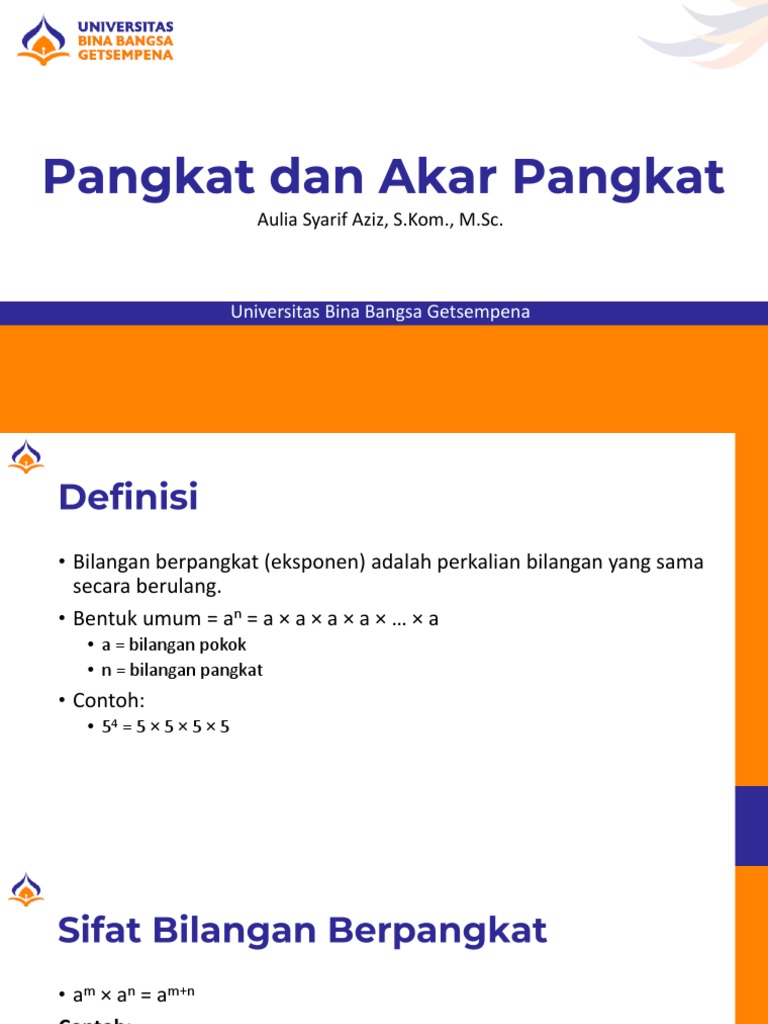 Pangkat Dan Akar Pangkat | PDF | Teaching Methods & Materials