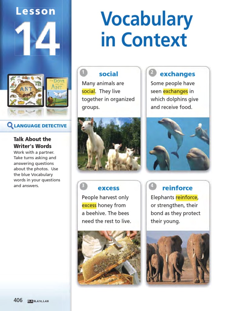 Journeys Unit 3 Student Book-107-184 | PDF | Nest | Ant