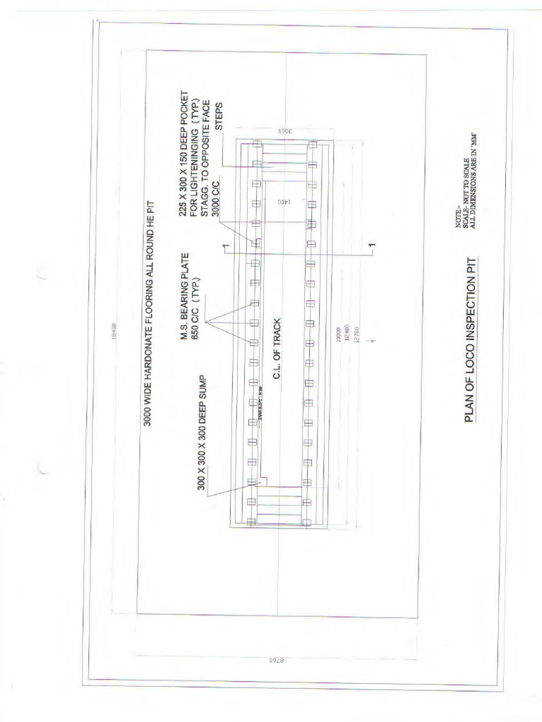 Inspection Pit Drawing | PDF