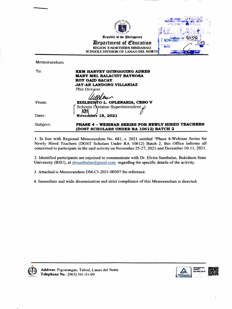 Phase 4 - Webinar Series For Newlu Hired Teachers Dost Scholars Under ...