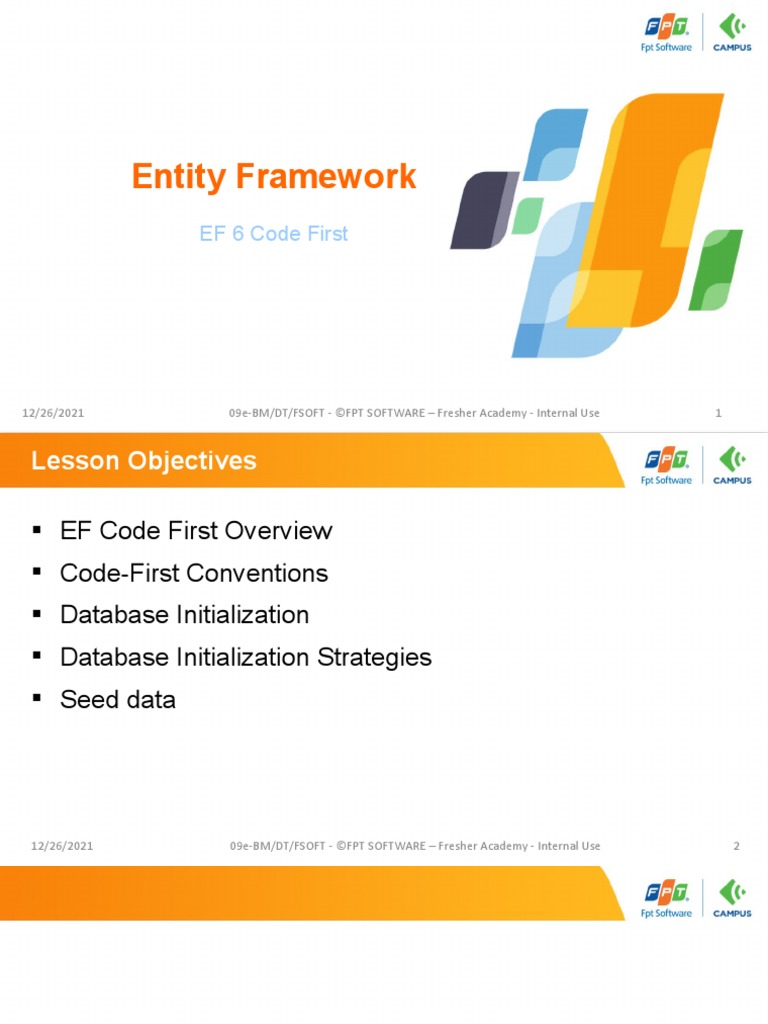 Entity Framework: EF 6 Code First | PDF | Databases | Software