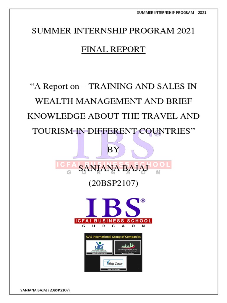 Sip Report Sanjana Bajaj | PDF | Insurance | Life Insurance