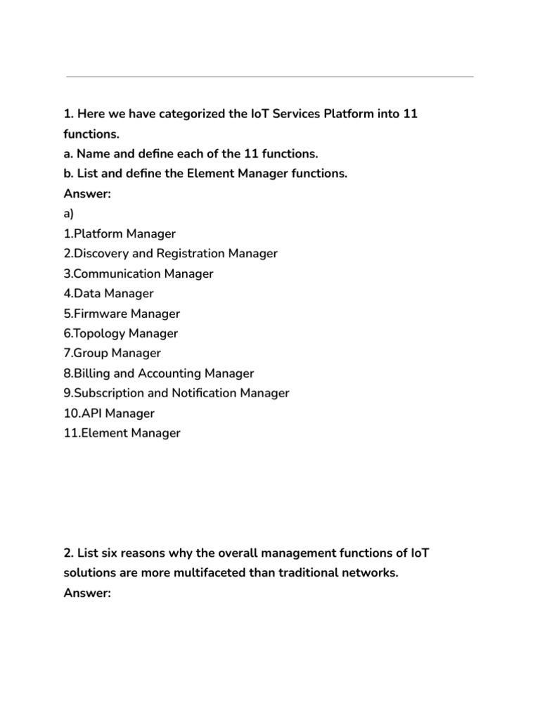Iot Ass 2 | PDF | Internet Of Things | Computer Network