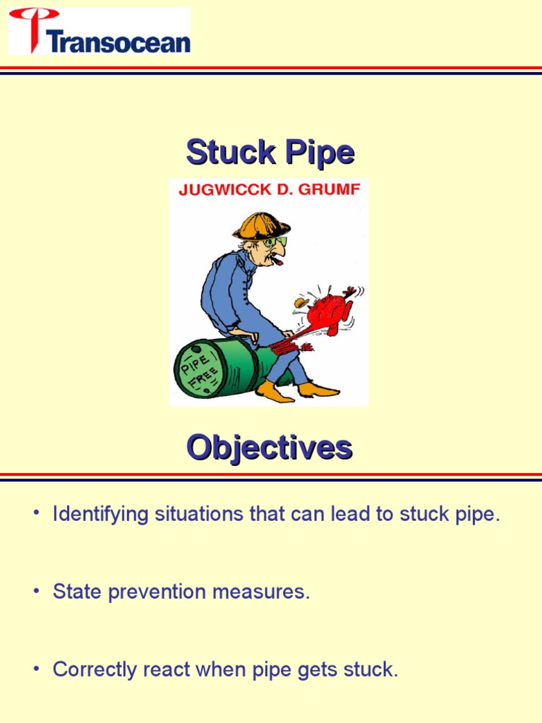 Transocean Stuck Pipe Course | PDF | Casing (Borehole) | Permeability ...