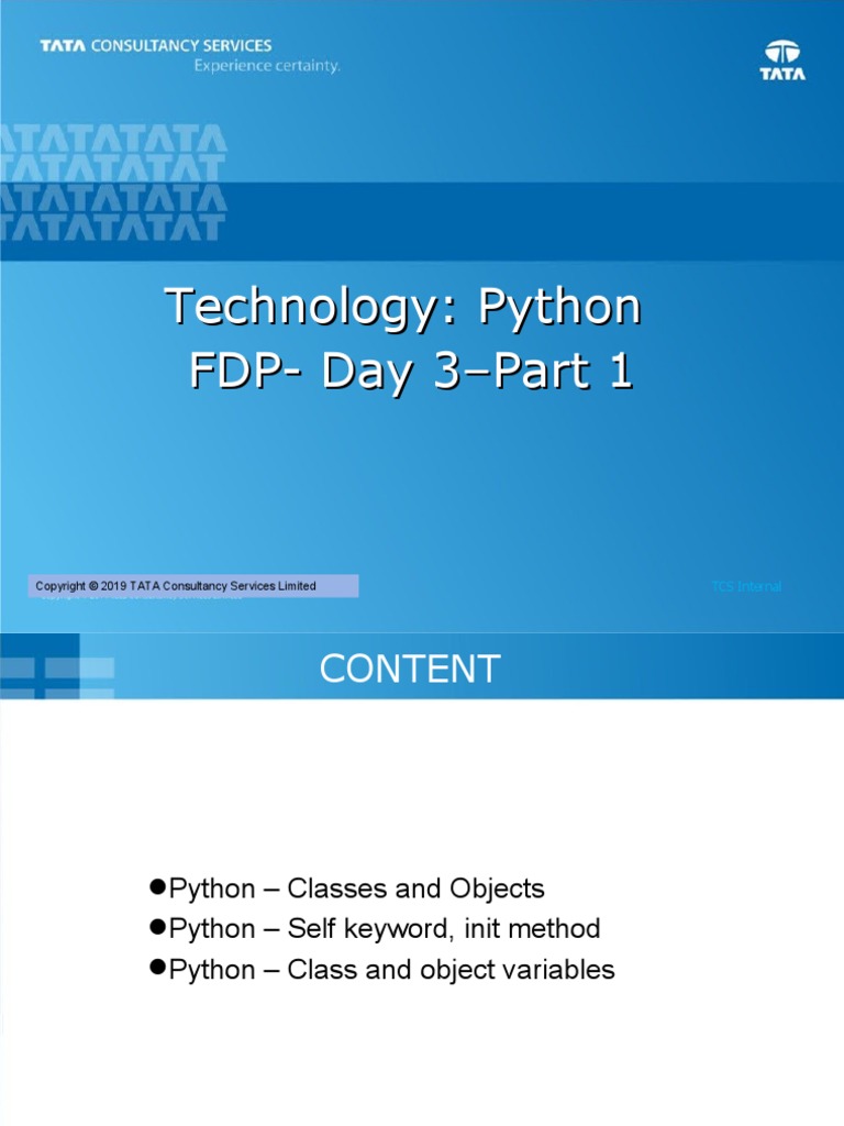 Python Recap 4 Oop Pdf Class Computer Programming Object 4861