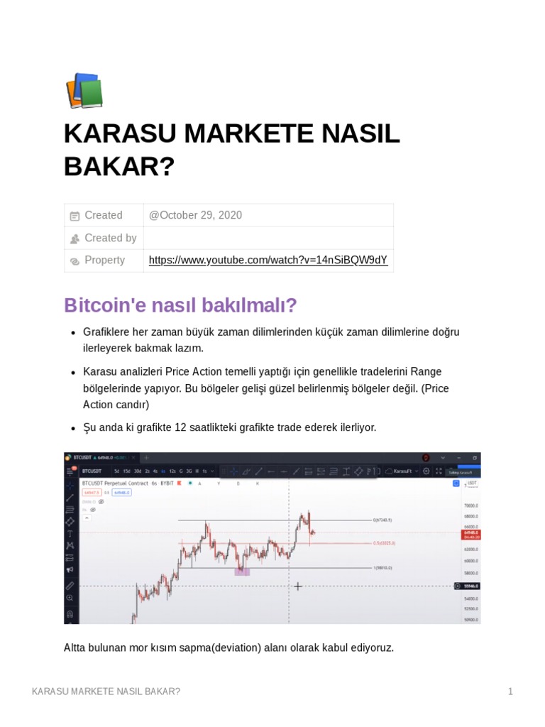 Karasu Markete Nasil Bakar | PDF