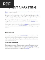 Event Marketing Plan Template | PDF | Target Audience | Marketing