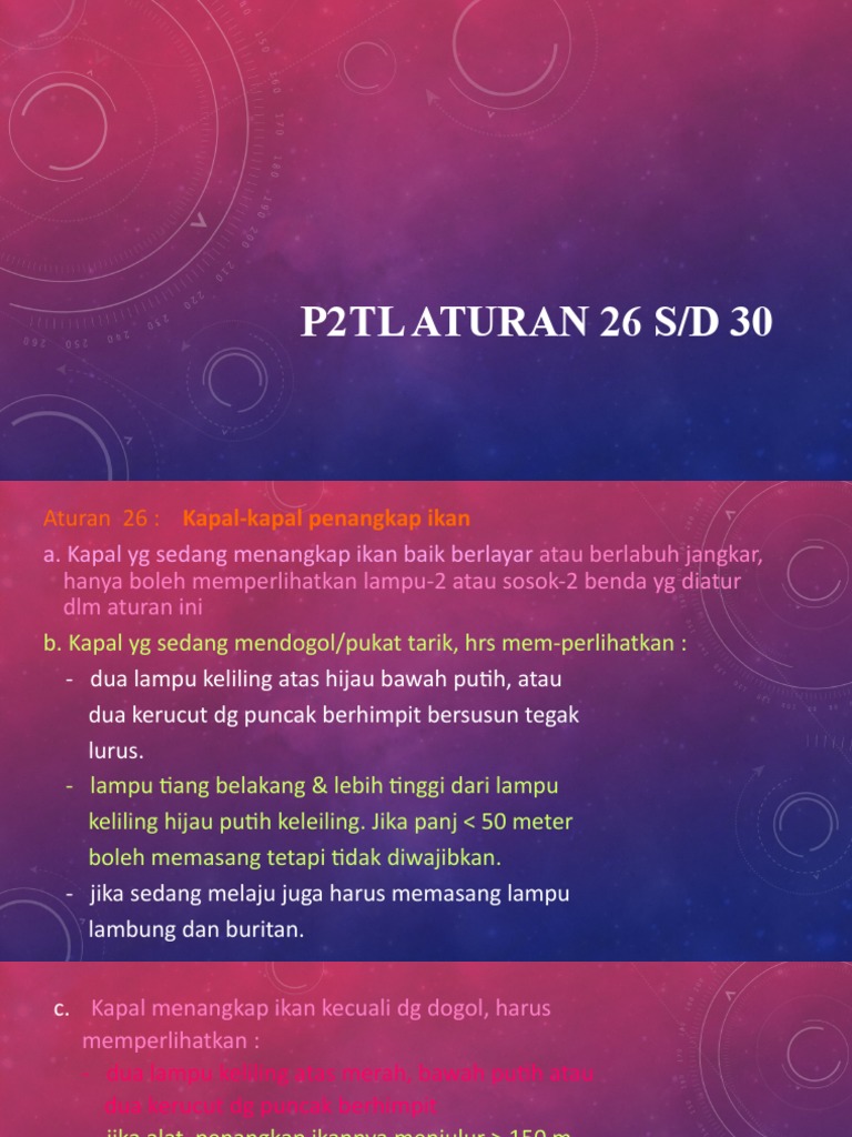 p2tl Aturan 26 SD 30 | PDF