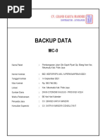 Contoh Backup Data Proyek Konstruksi | PDF