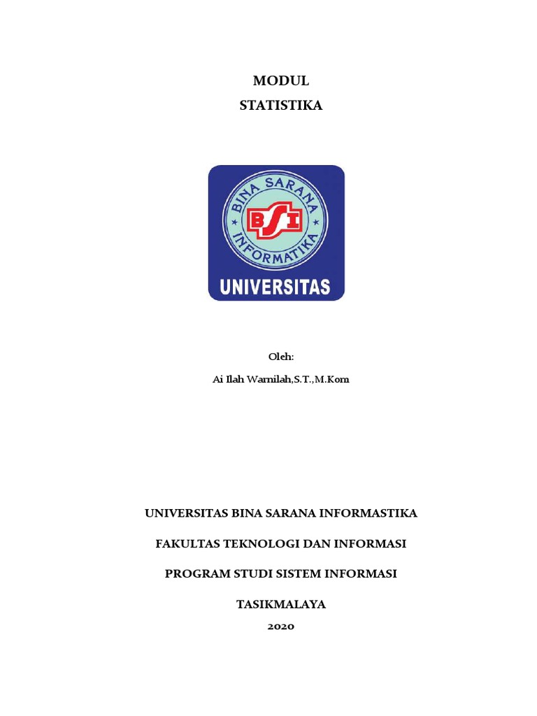 4.modul Statistika | PDF