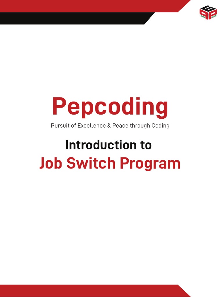 Pepcoding: Introduction To | PDF | Computing | Communication