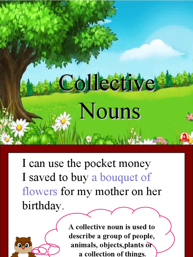 Collective Nouns Notes | PDF