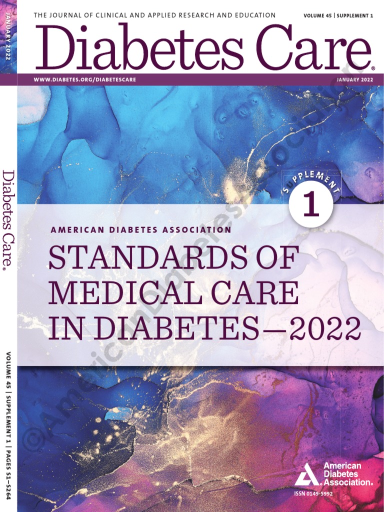 ADA-2022-LIBRO-Standars of Medical in Care Diabetes INGLÉS | PDF ...