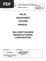 Internal Audit Checklist Halal (Quality Assurance) | PDF