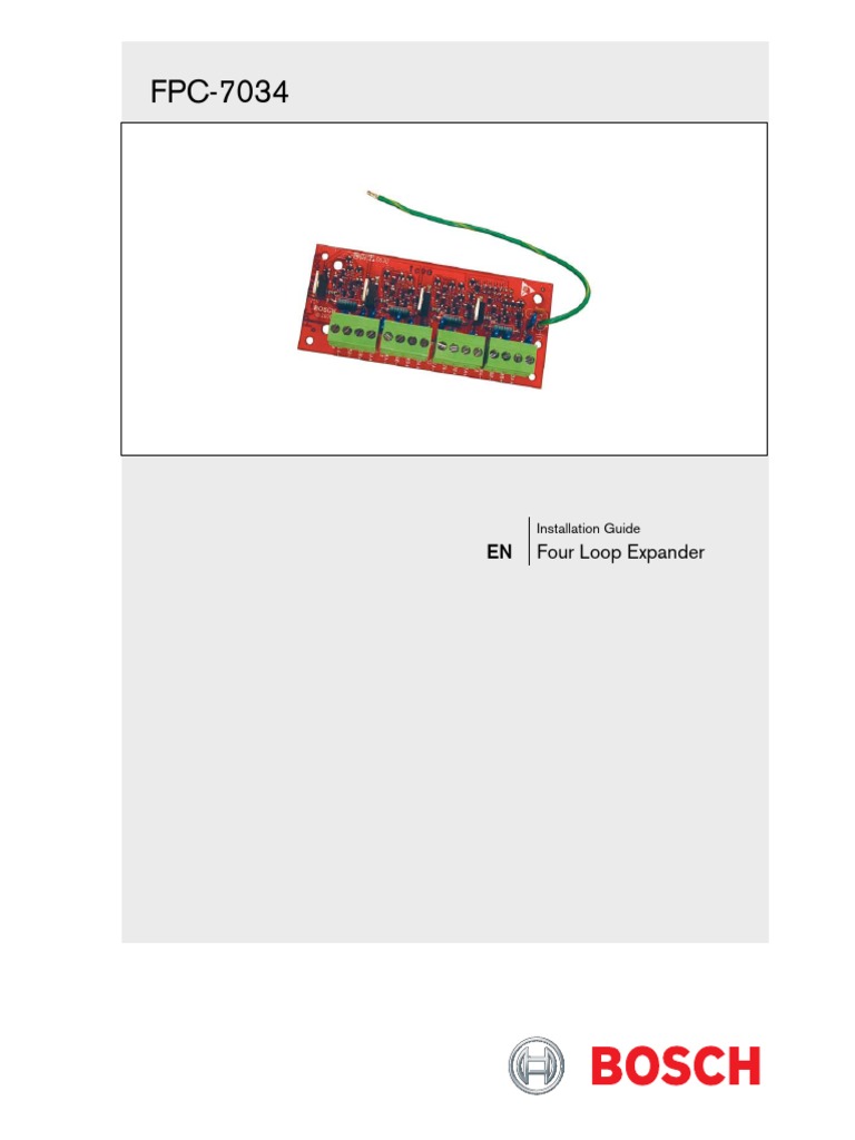 EN Four Loop Expander: Installation Guide | PDF | Electronics ...