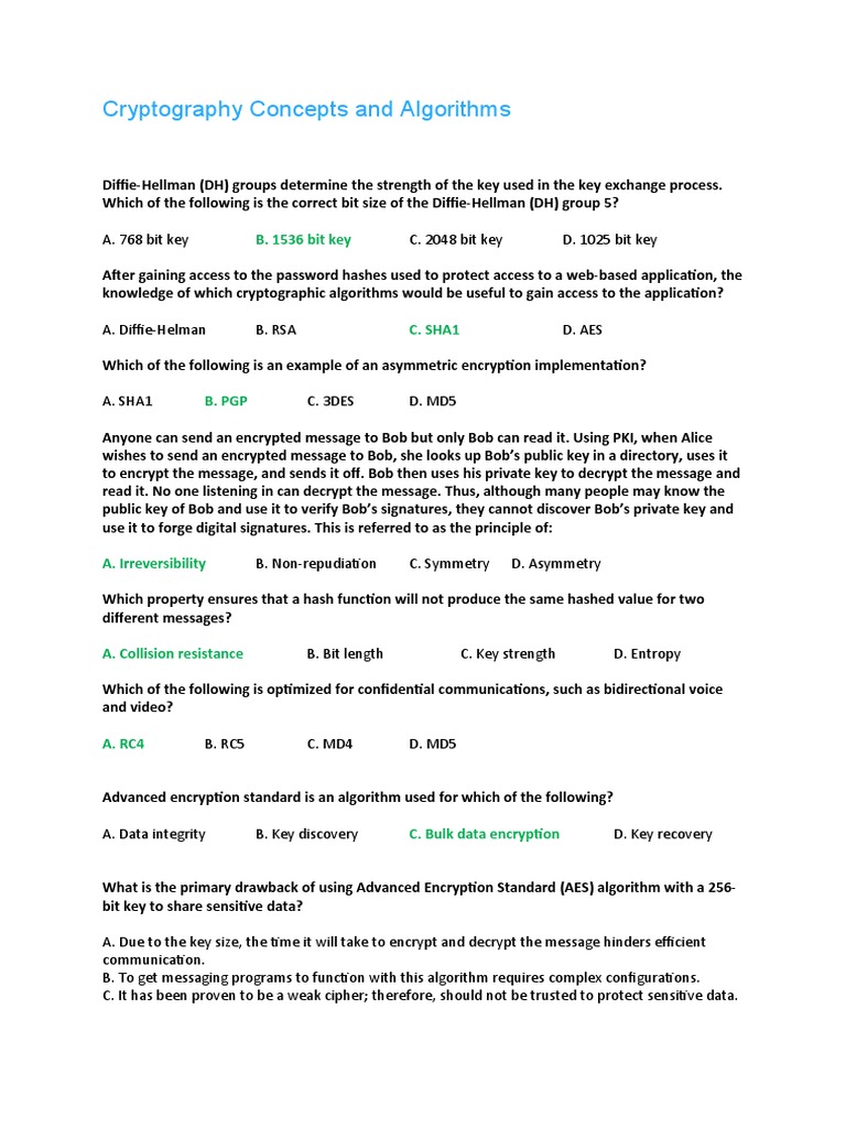Module 20 Cryptography | PDF | Public Key Cryptography | Cryptography Module 20 Cryptography | PDF | Public Key Cryptography | Cryptography