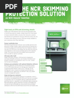 NCR SelfServ 64 - Datasheet | PDF | Automated Teller Machine | Computer Science