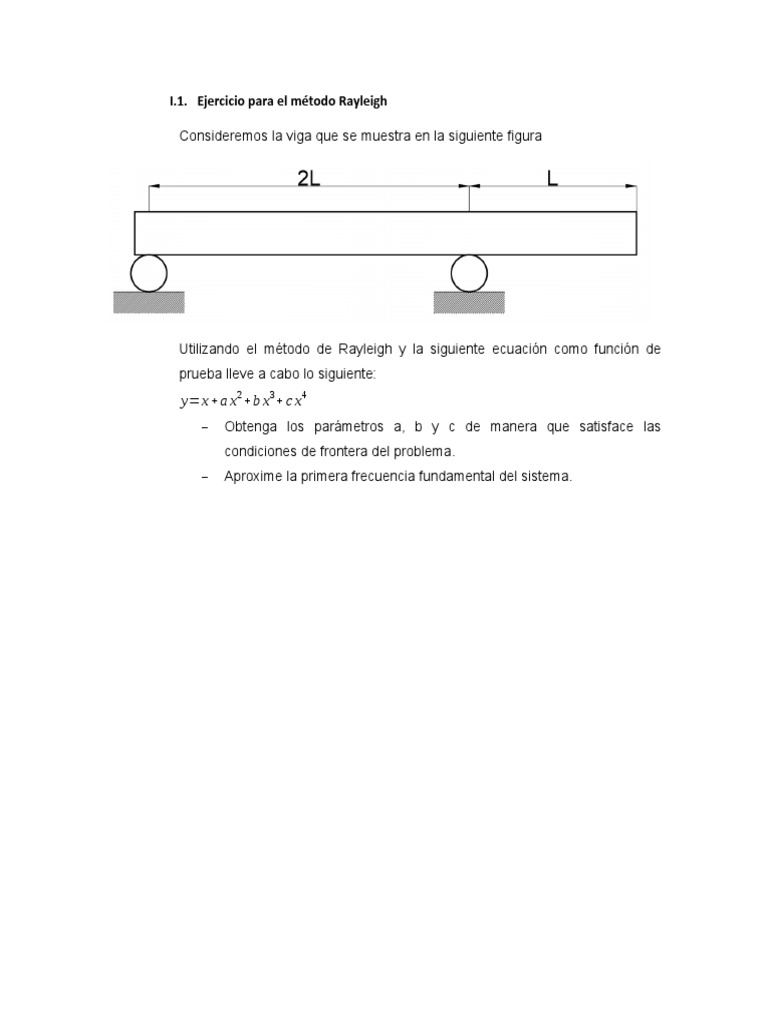 Ejercicio Rayleigh | PDF | Ecuaciones | Integral