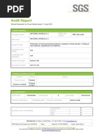 BRC Audit Report | PDF | Audit | Specification (Technical Standard)