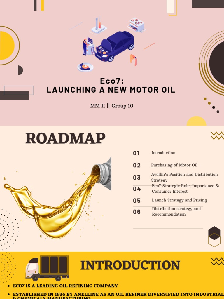 Eco7 - LAUNCHING A NEW MOTOR OIL PDF | PDF | Motor Oil | Retail