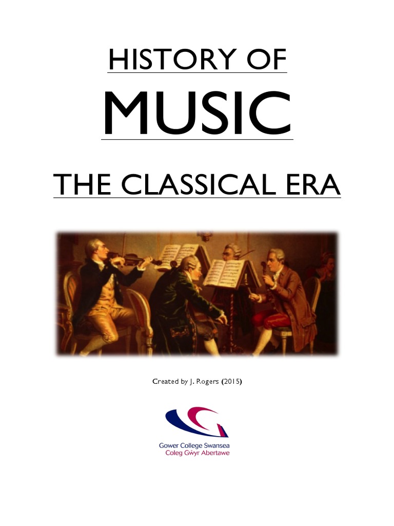 History of Music CLASSICAL | PDF | Classical Period (Music) | Classical ...
