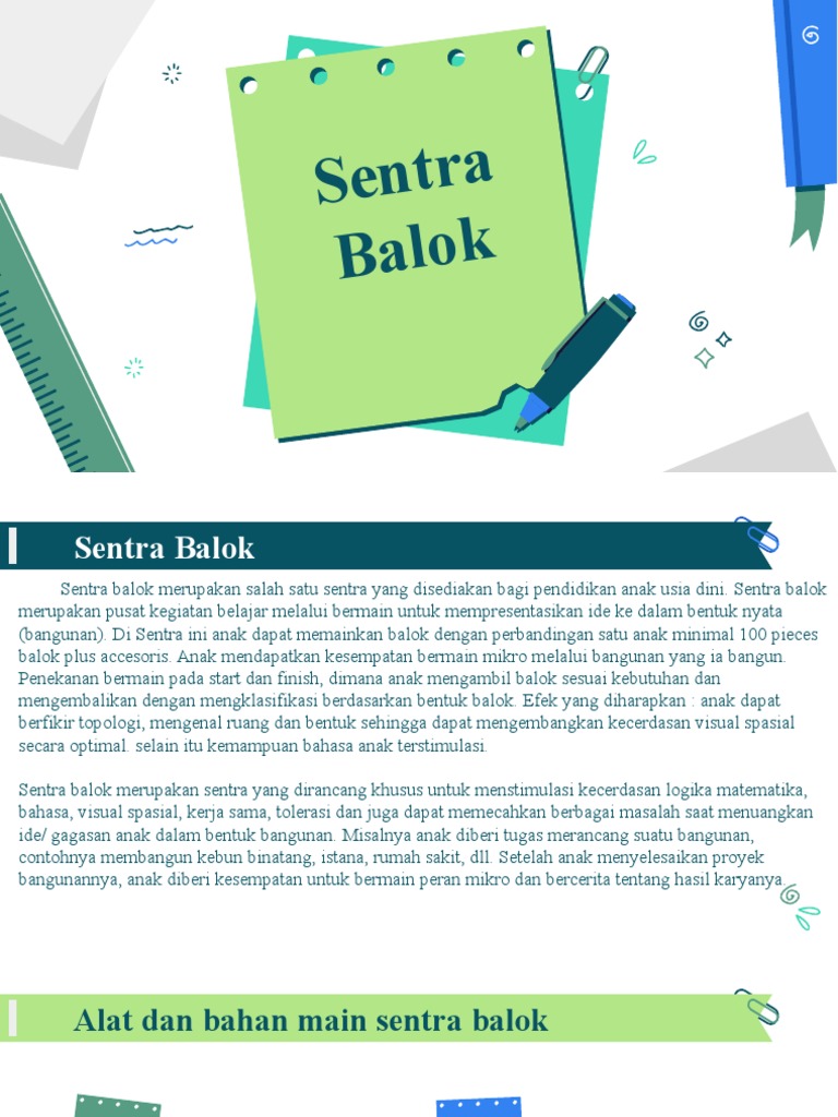 Sentra Balok | PDF