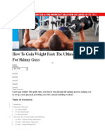 Testosterone Cheat Sheet | PDF