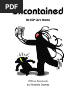 SCP Document Template Guide | PDF