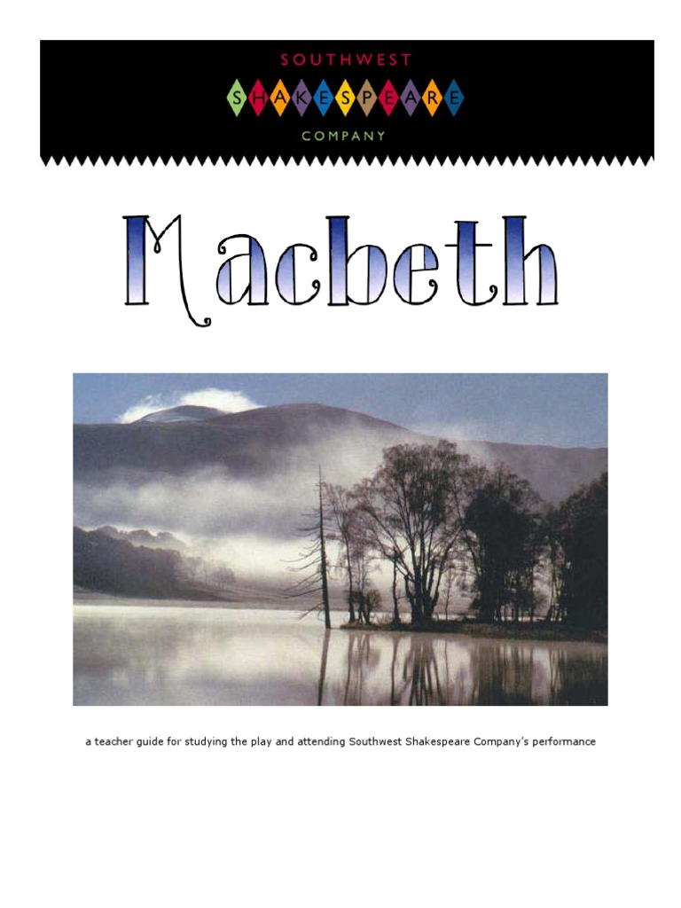 Macbeth Teacher Guide Com | PDF | Macbeth