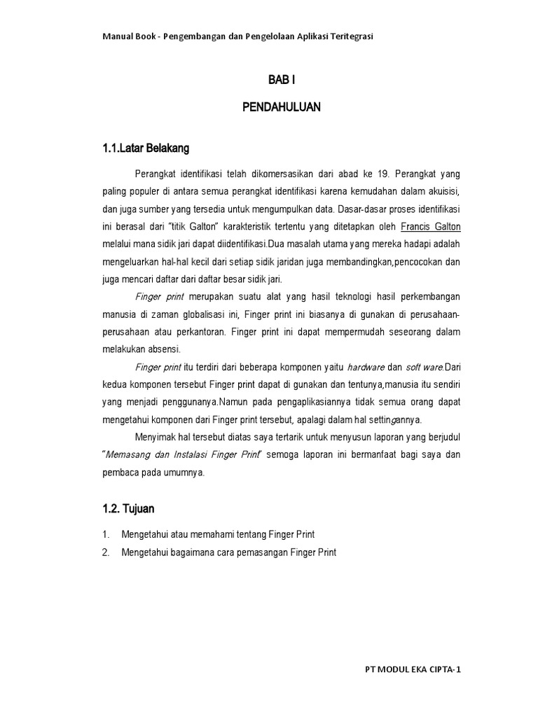 Laporan Modul Kominfo | PDF