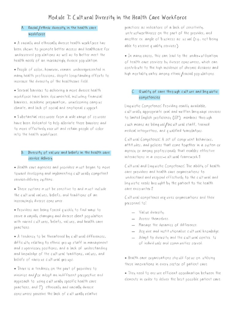 Module 7 Notes | PDF