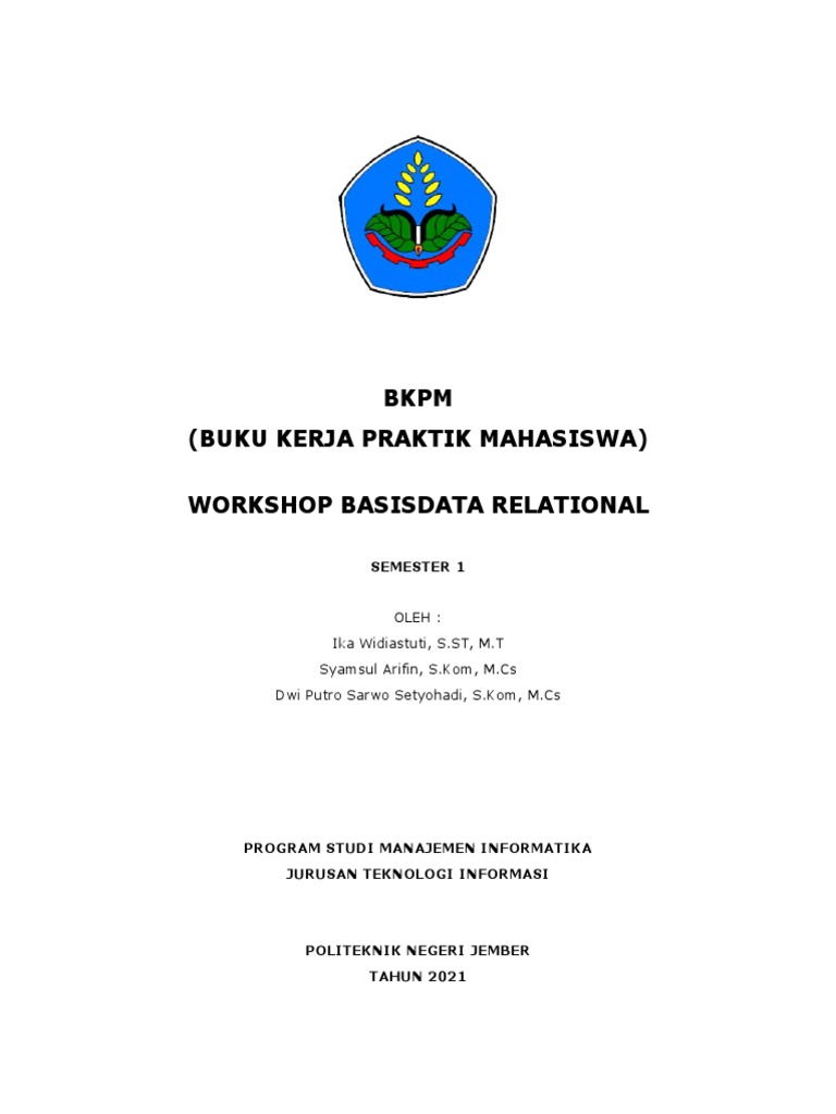 BKPM Workshop Basis Data Relational-1 | PDF