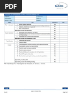Checklist For Reinforcement | PDF