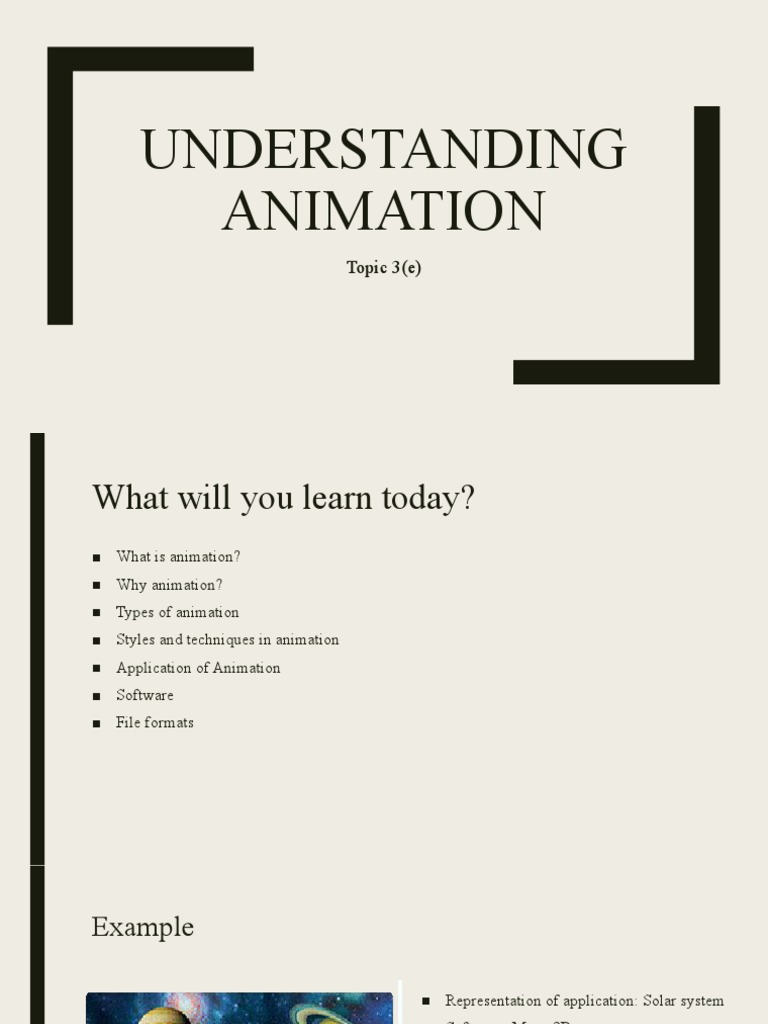 Understanding Animation: A Comprehensive Guide to Types, Techniques ...