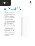 Air 4455 Datasheet | PDF | Antenna (Radio) | Ericsson
