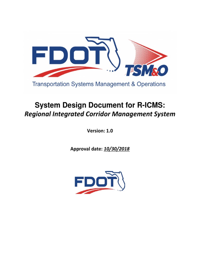 R ICMS System Design Description SDD 1.0 | PDF | Transport Layer ...