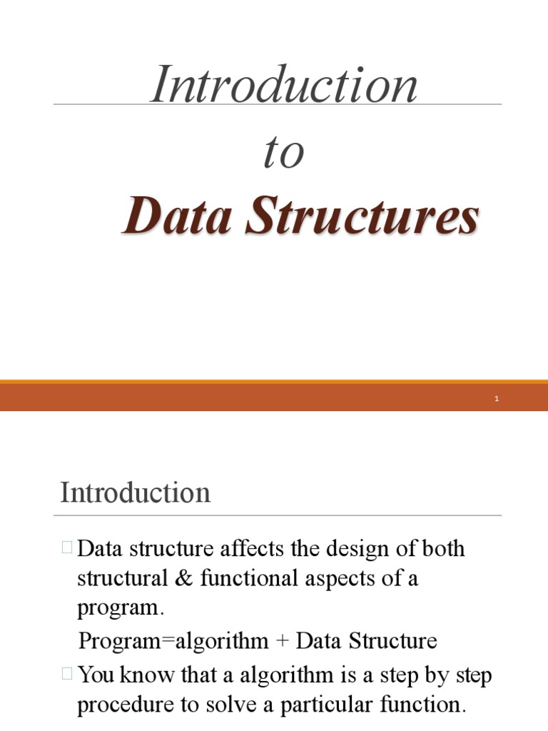 Introduction To Data Structures | PDF | Queue (Abstract Data Type) | Array Data Structure