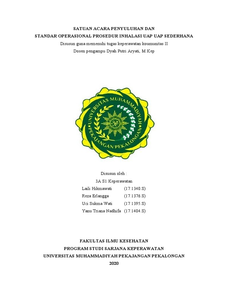 Penyuluhan Terapi Inhalasi Uap Asma | PDF