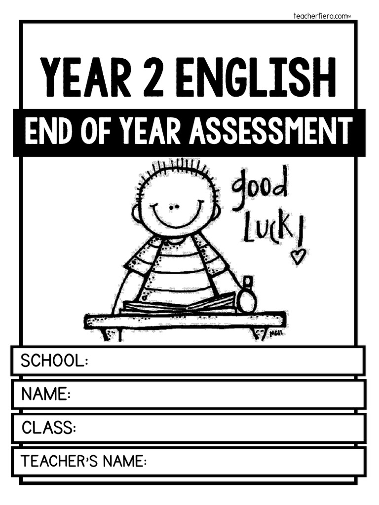 Year 2 English: End of Year ASSESSMENT | PDF