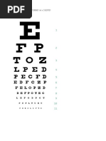 Handheld Snellen Chart | PDF