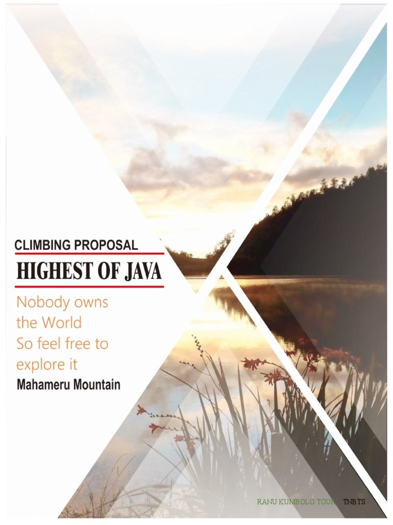 Climb Java's Highest Peak | PDF | Hiking | Mountaineering